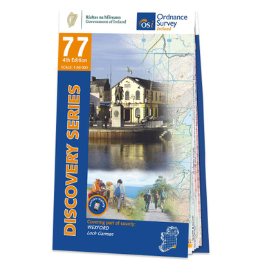 Map of County Wexford: OSI Discovery 77 | Ordnance Survey Shop
