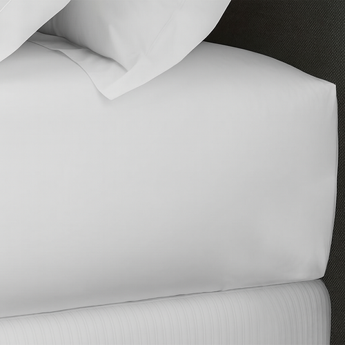 200TC Cotton Percale HERITAGE Fitted Sheet - CUSTOM | Cozytown Linens