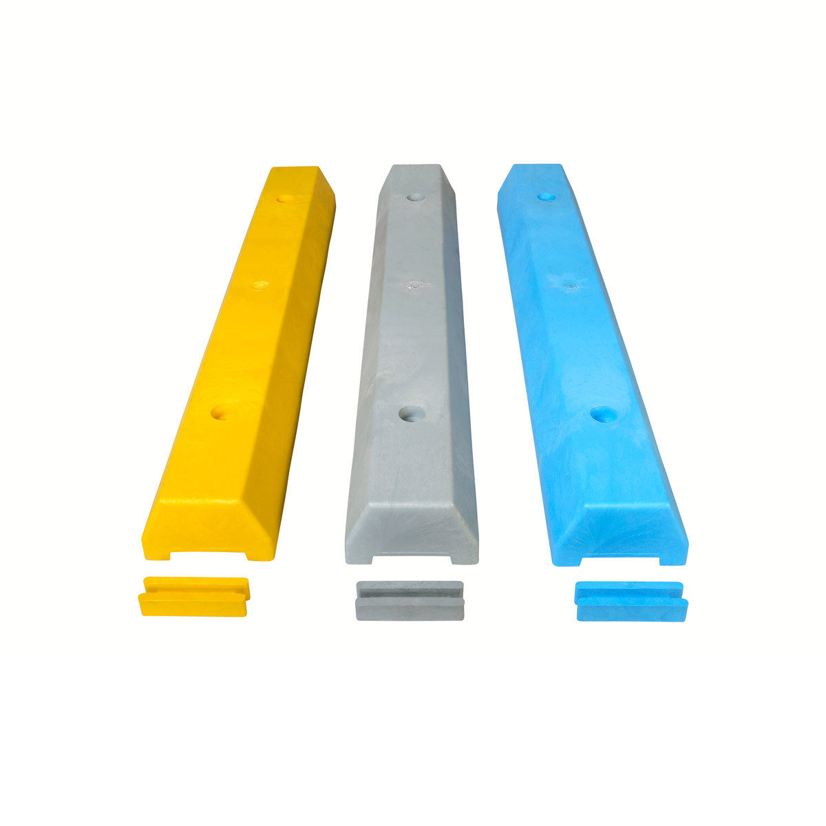 Recycled Plastic Parking Curb | Stop-Painting.com