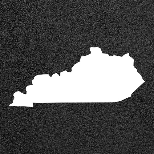 Kentucky State Map Stencil | Stop-Painting.com