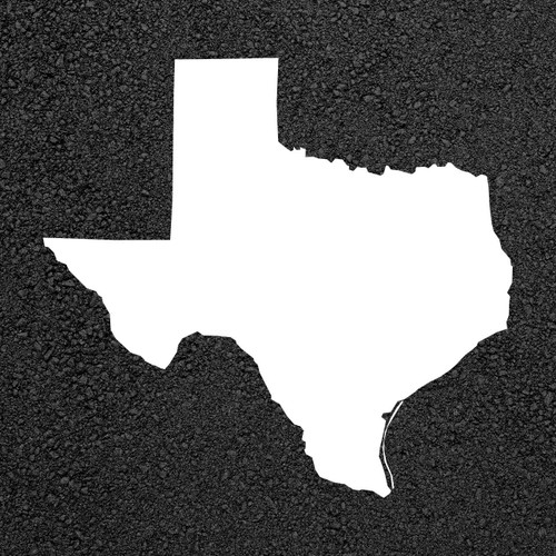 Texas State Map Stencil | Stop-Painting.com