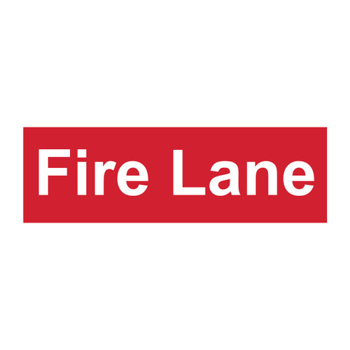 Fire Lane Pavement Marking Sign | Stop-Painting.com