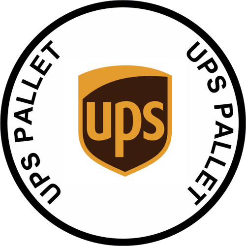 UPS Pallet Floor Sign | Stop-Painting.com