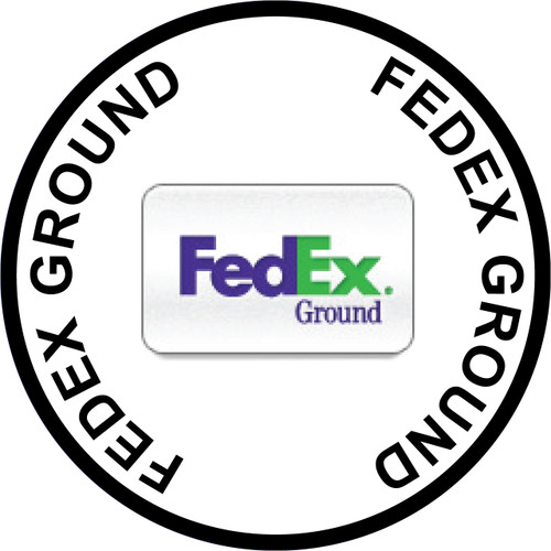 FedEx Ground Pick-Up Floor Sign | Stop-Painting.com