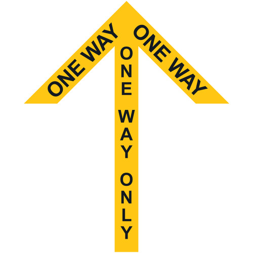 Enter Here - One Way - Directional Superior ® Arrow Kit | Stop-Painting.com