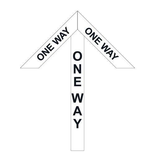 Superior Mark® One Way Directional Arrow | Stop-Painting.com