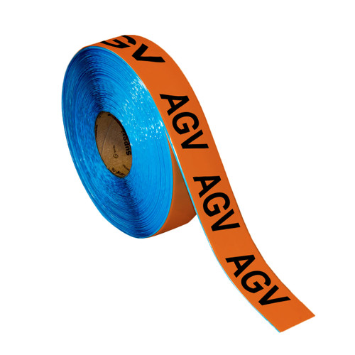 "AGV" Repeating Message Floor Tape | Stop-Painting.com