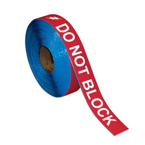 "ELECTRICAL DO NOT BLOCK" Floor Tape | Stop-Painting.com