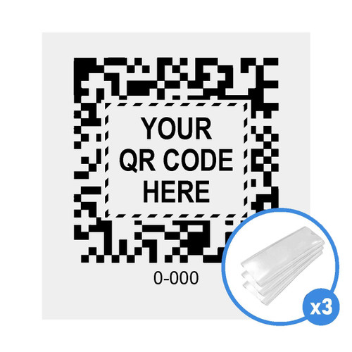 Vinyl QR Code With Protective Overlay | Stop-Painting.com