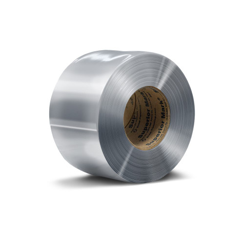 Superior Mark® Clear Floor Tape - 4'' x 100' - Without Liner