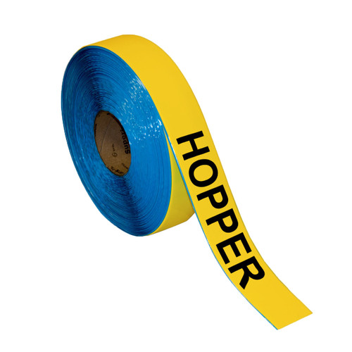 Superior Mark® Hopper Repeating Message Floor Tape | Stop-Painting.com