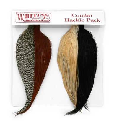 Whiting Introductory Dry Fly Hackle Pack - Tight Lines Fly Fishing