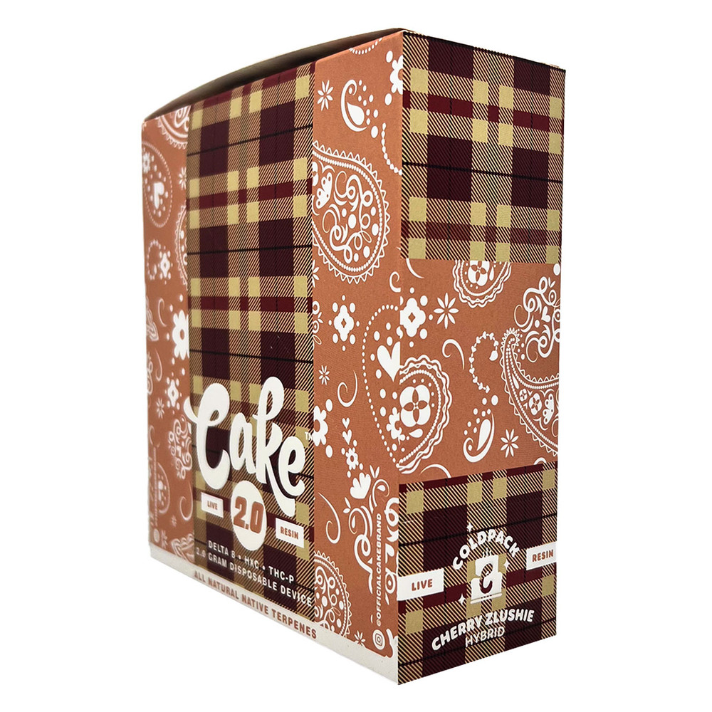 Cake Cold Pack Live Resin Disposable 2g - 5 Pack - HS CBD Cake Cold Pack Live Resin Disposable 2g - 5 Pack - HS CBD