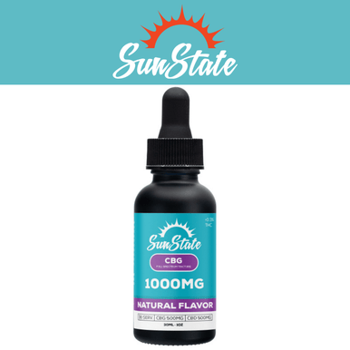 Sun State Hemp CBD/CBG Full Spectrum MCT Oil Tincture 30ml