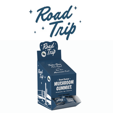 Desert Stardust Gummies by Road Trip Mushroom Co 2ct Pouch (Display of ...