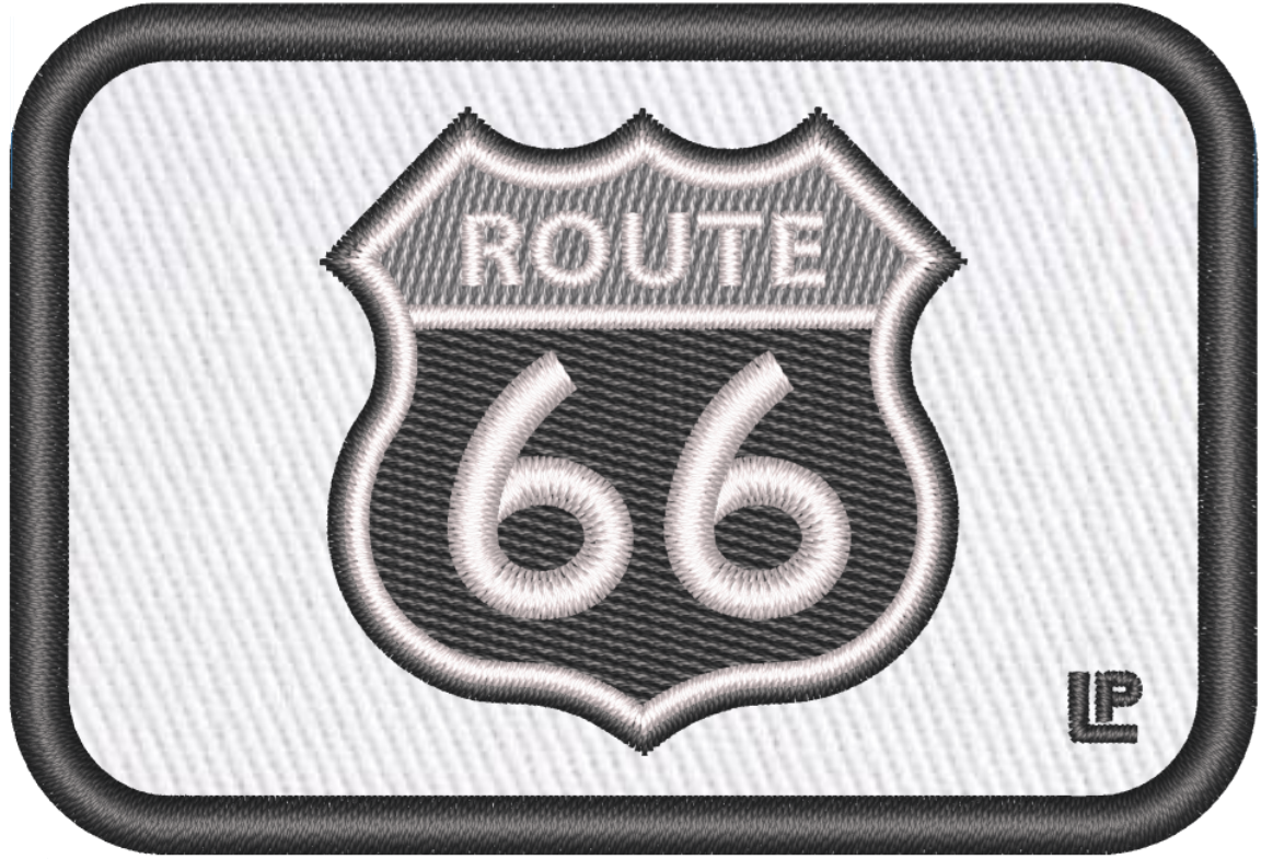 Route 66 Grayscale 2x3 Loyalty Patch