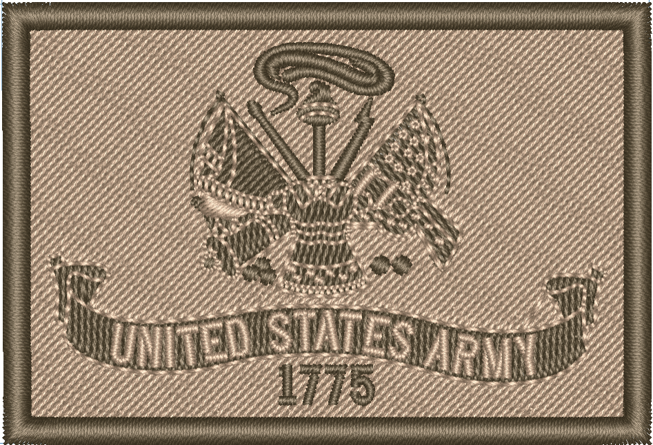 US Army Flag 2x3 Loyalty Patch