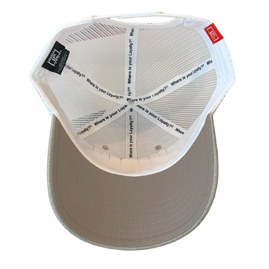 Ball Cap - Heather with White Mesh