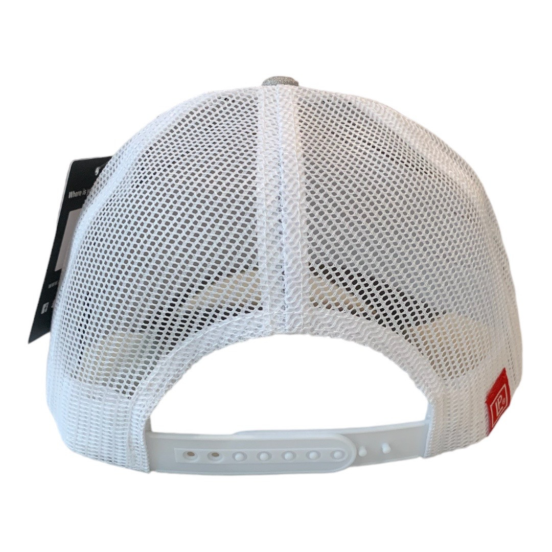 Ball Cap - Heather with White Mesh