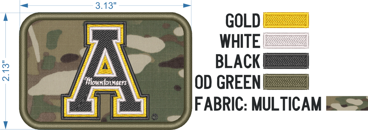 Appalachian State Heroes Day Gift Set - One Black w Black Mesh Medium ...