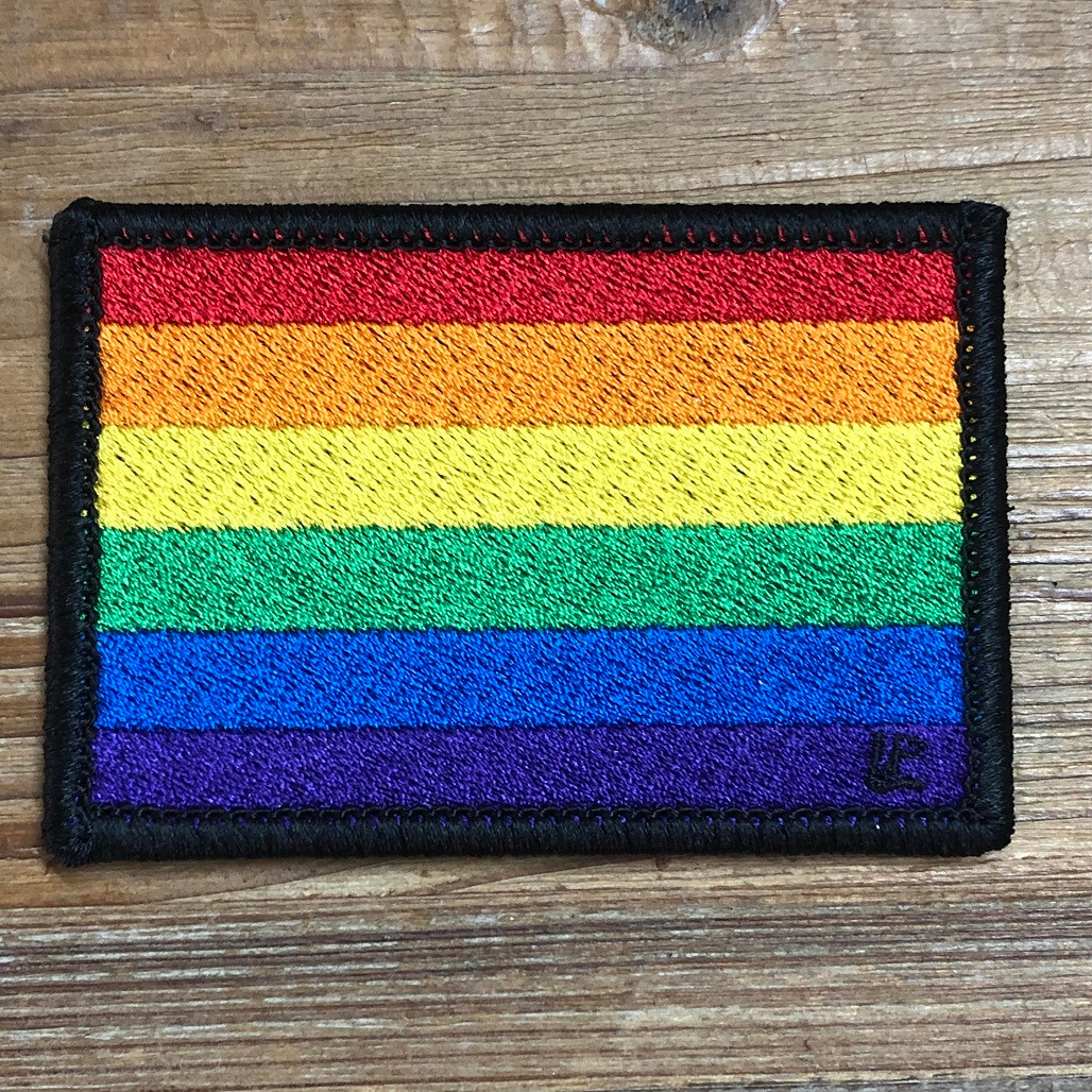 Pride Flag 2x3 Loyalty Patch