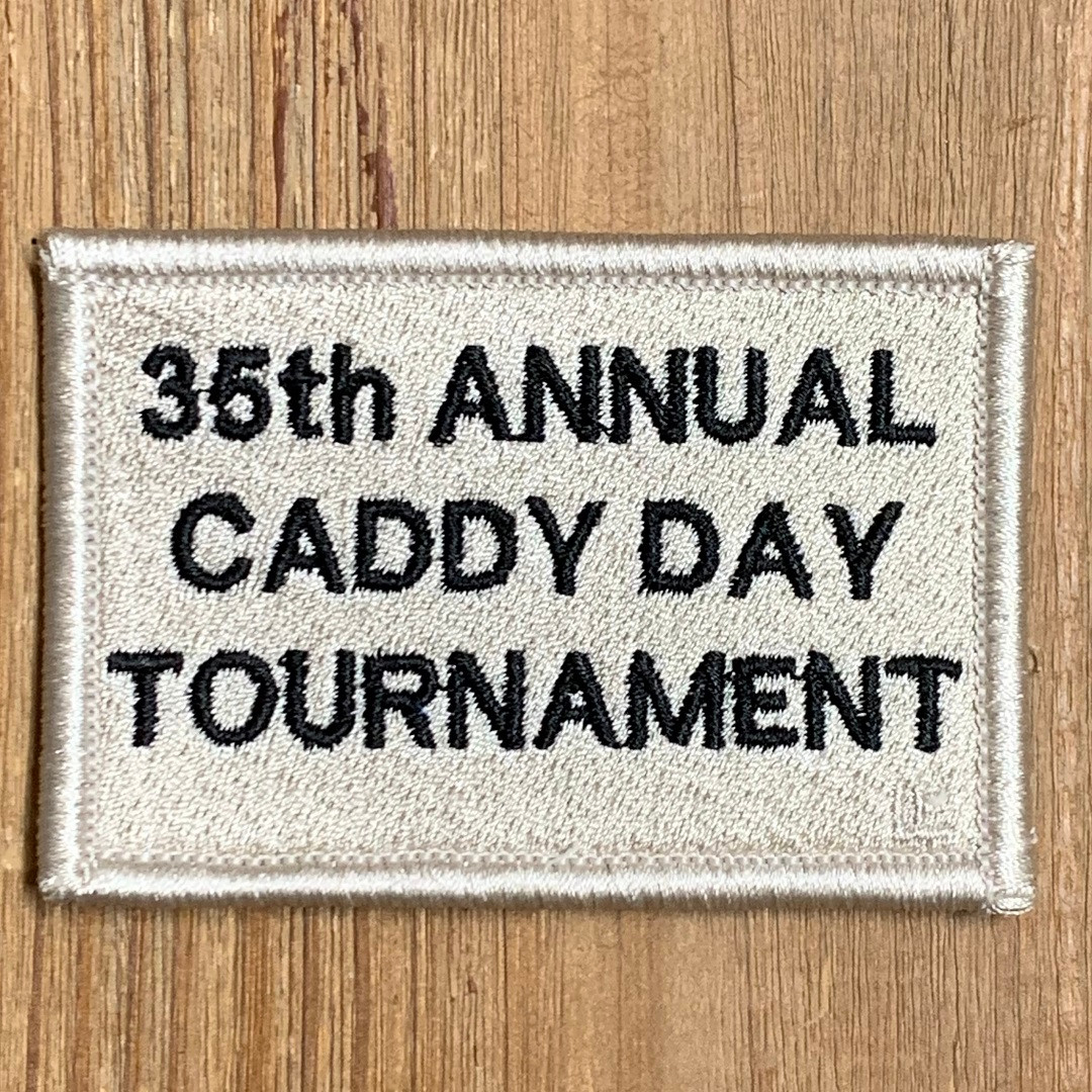 Caddy Day Tournament 2x3 Loyalty Patch