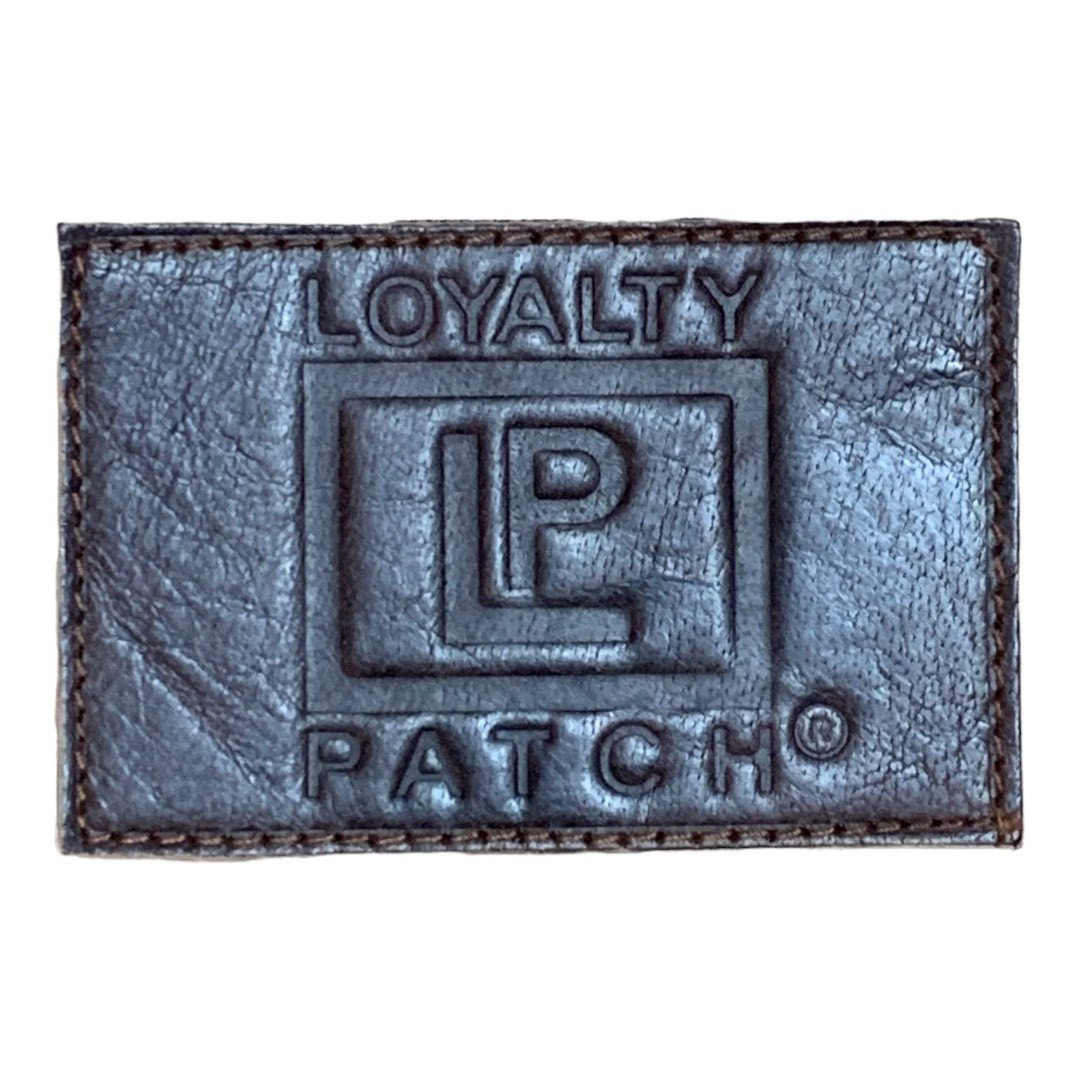 Signature LP Leather Debossed 2x3 Loyalty Patch