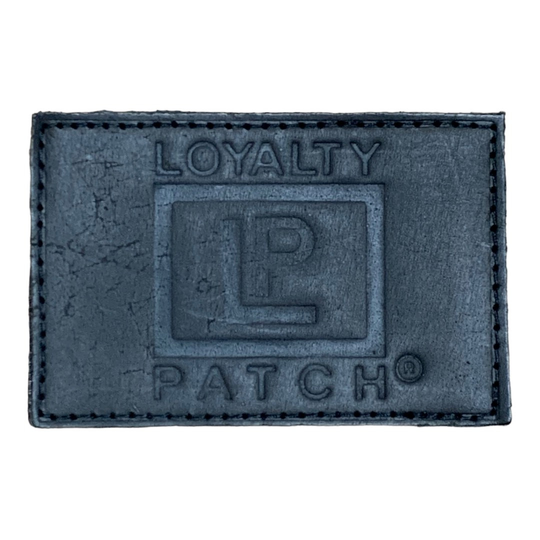 Signature LP Leather Debossed 2x3 Loyalty Patch