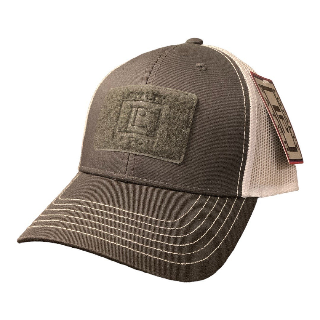 Ball Cap - Charcoal Gray with White Mesh