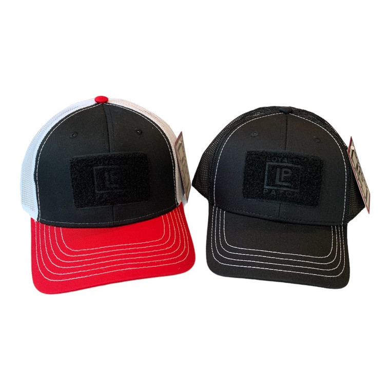 Youth Ball Cap - Black with Black Mesh