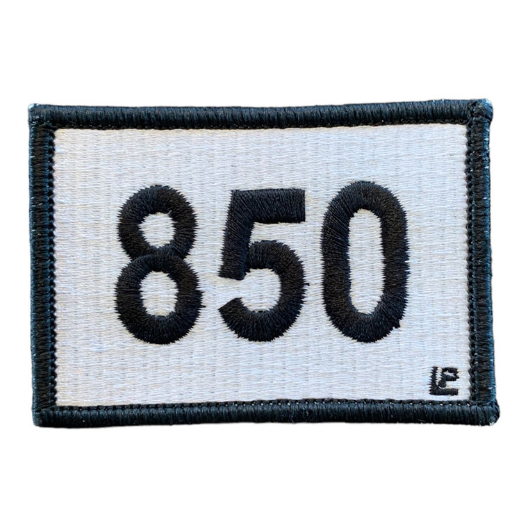 850 Florida Panhandle Area Code 2x3 Loyalty Patch