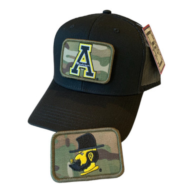 Appalachian State Heroes Day Gift Set - One Black w Black Mesh Medium ...