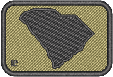 South Carolina Silhouette - Scorpion 2x3 Loyalty Patch