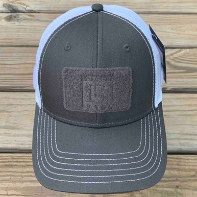 Ball Cap - Charcoal Gray with White Mesh