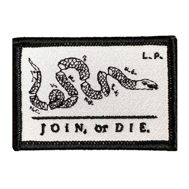 Join or Die Flag 2x3 Loyalty Patch
