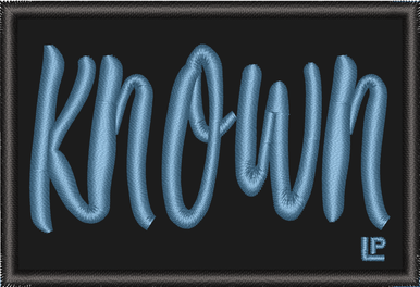 KNOWN and Loved by HIM 2x3 Loyalty Patch