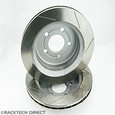 TVR Brake Disc 1 pair Rear 298mm Grooved - Racetech Direct