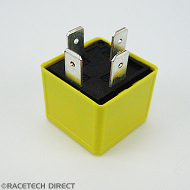 TVR Relay Yellow 4 pin M0643 - Racetech Direct
