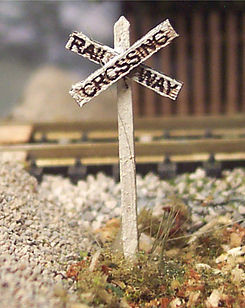 Crossbuck kit, transition (x5) - Canadian Express Line