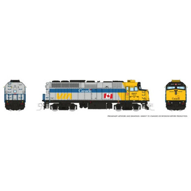 Rail car, Budd RDC-1 Phase II, BCOL, blue - DC