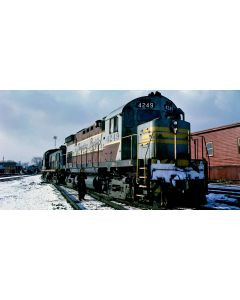 Locomotive, diesel, MLW C-424, CP #4244, script - DC - Canadian Express ...