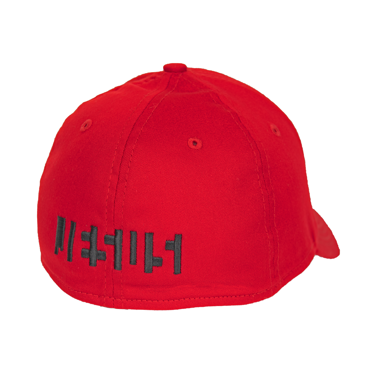 Focus Cap, its blood-red JESUS Hieroglyphic cap
