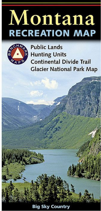 Montana Recreational Map | Maps | The Outdoor Warehouse