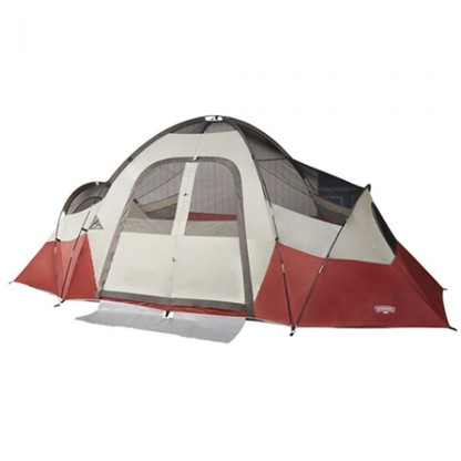 Bristlecone 8 Person Cabin Rust Tent | Tents & Shelters | The Outdoor ...