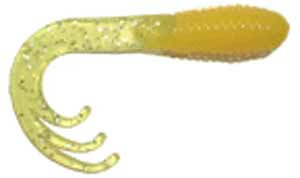 Big Bite Triple Tip Grub 2" 10ct Yellow Chartreuse.Shiner | Grubs | The ...