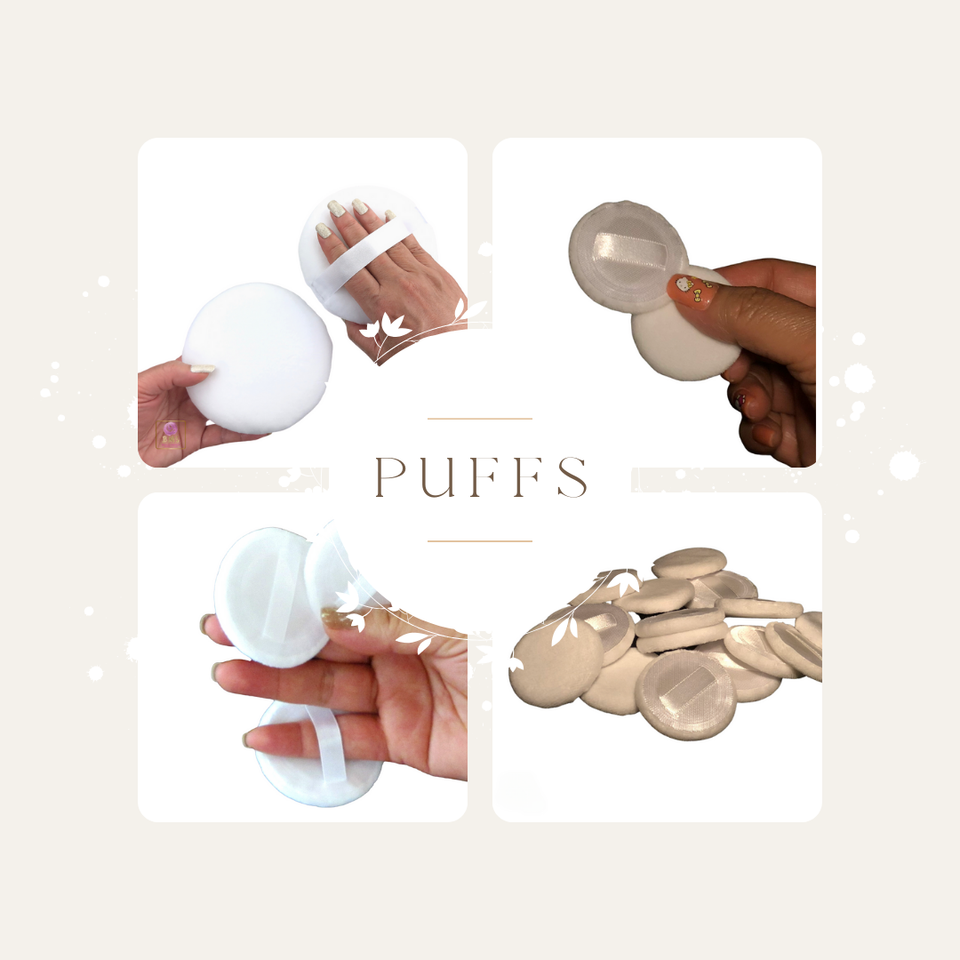 Cosmetic Powder Puffs: What You Need to Know - Beauty Makeup Supply