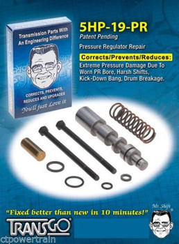TransGo 5HP-19-PR Transmission Pressure Regulator ZF5HP19 Repair Kit ...