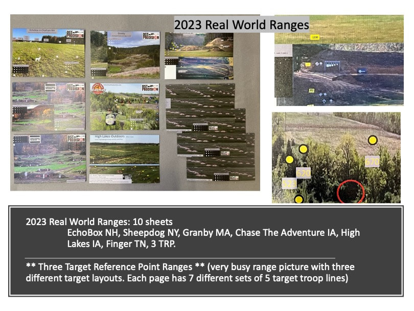 D.F.A.T. RANGE TARGET PACKS