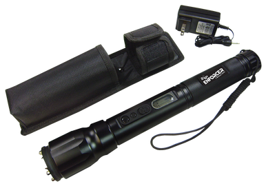 Zap Enforcer 2M Volt Black Stun Gun Flashlight - Nexgen Outfitters