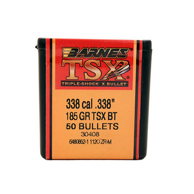 Buy Barnes Bullets Triple-Shock X (TSX) .338 Cal. 185 gr Hollow Point ...